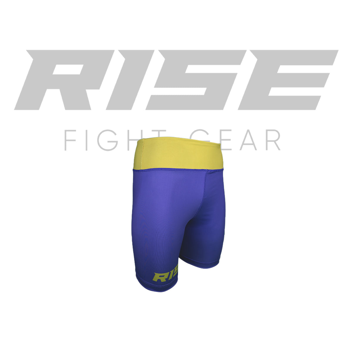 RISE WOMAN BIKE LEGGINGS (PURPLE/GOLD) – RISE FIGHTGEAR